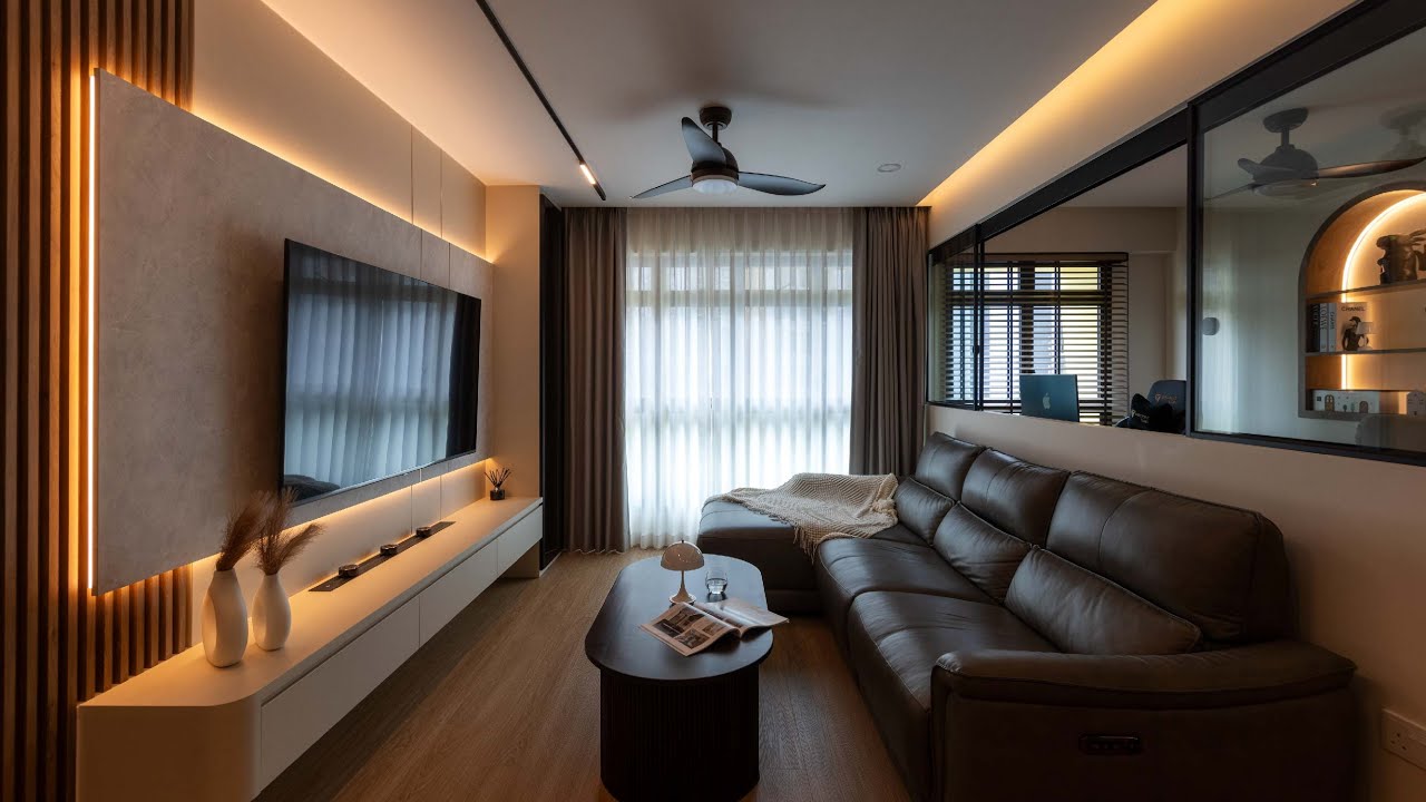 Transformation of a HDB 5 Room | Interior Design Singapore | U-Home Interior Design