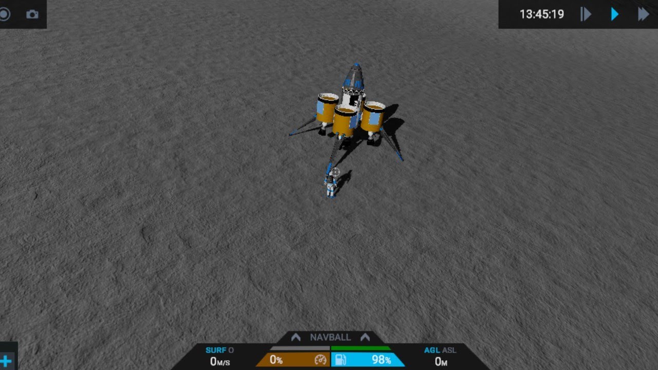 Simple Rockets 2: Moon (Luna) Landing!
