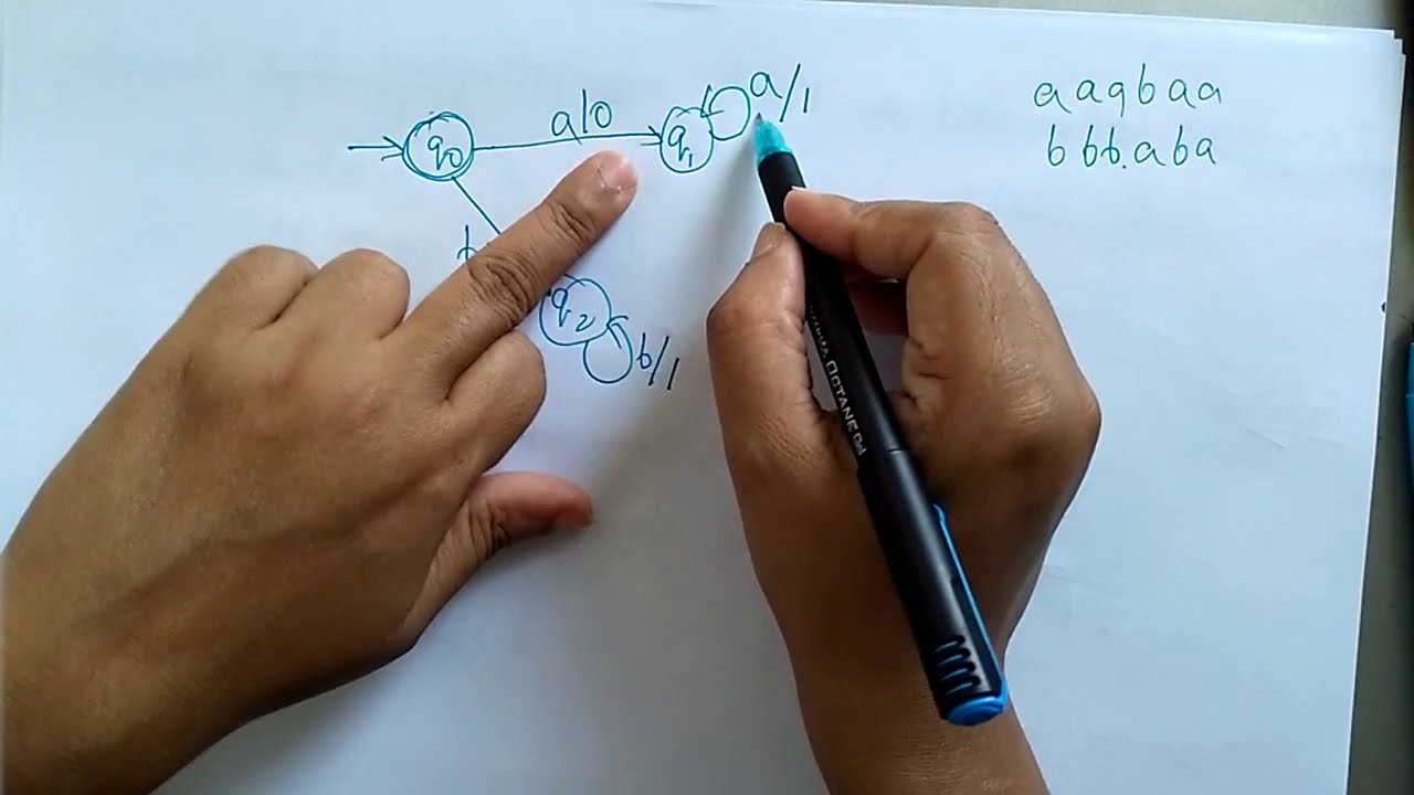 Mealy Machine Design | Example-3  | TOC  | Lec-28 | Bhanu Priya