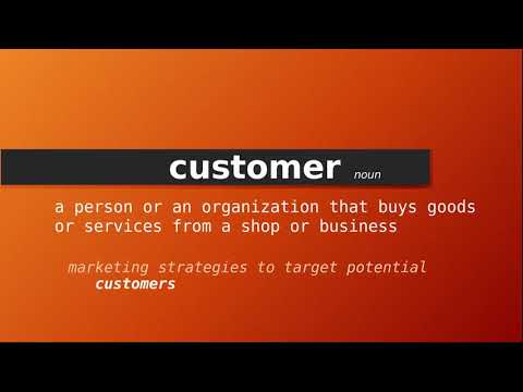 customer , Meaning of customer , Definition of customer , Pronunciation of customer