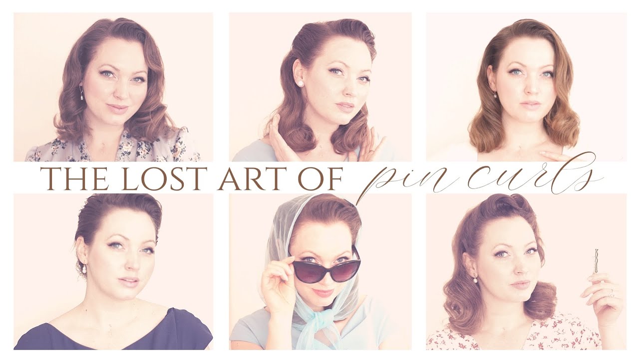 How To Pin Curl Your Hair | 1940’s 50’s Hair Tutorial | Feminine Allure