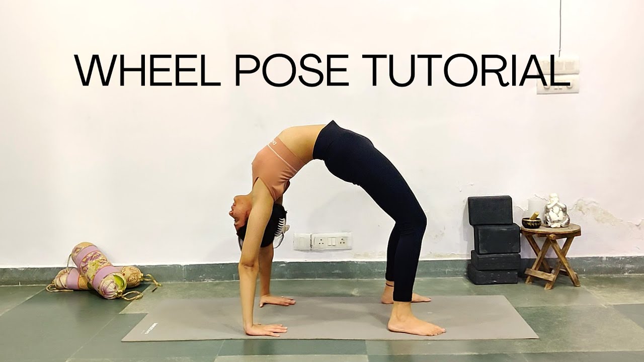 How to wheel pose/chakrasana for BEGINNERS | 5 tips + tricks