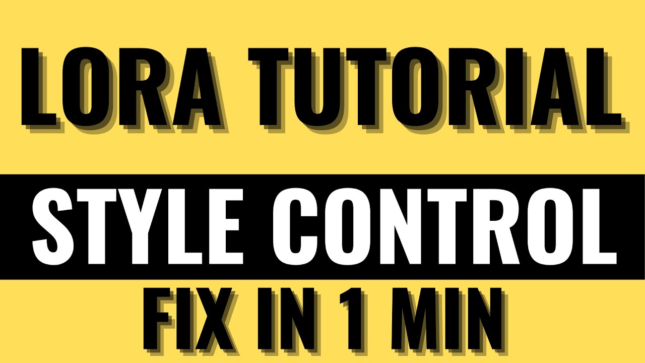 Stable Diffusion LoRA Tutorial: Add Any Style to Your Images (Easy Method)