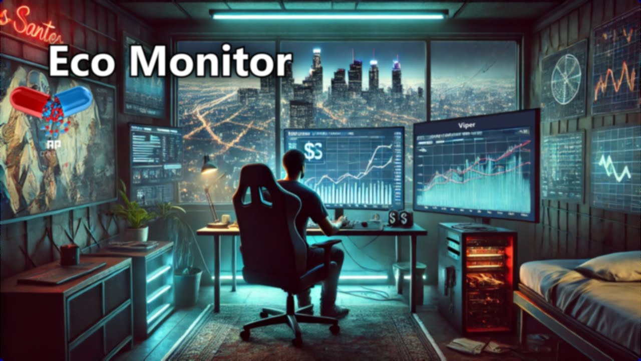 [ESX/QB][PAID] 🚨 Eco Monitor | Real Time Player Monitoring & Server Management! #AdminTools ...
