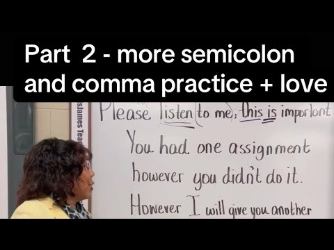 Did you know the word “however” always has a comma after it?