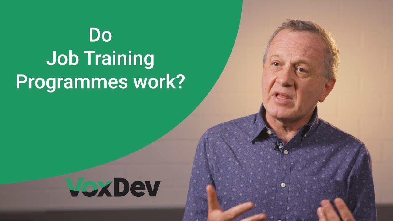Do job training programmes work?