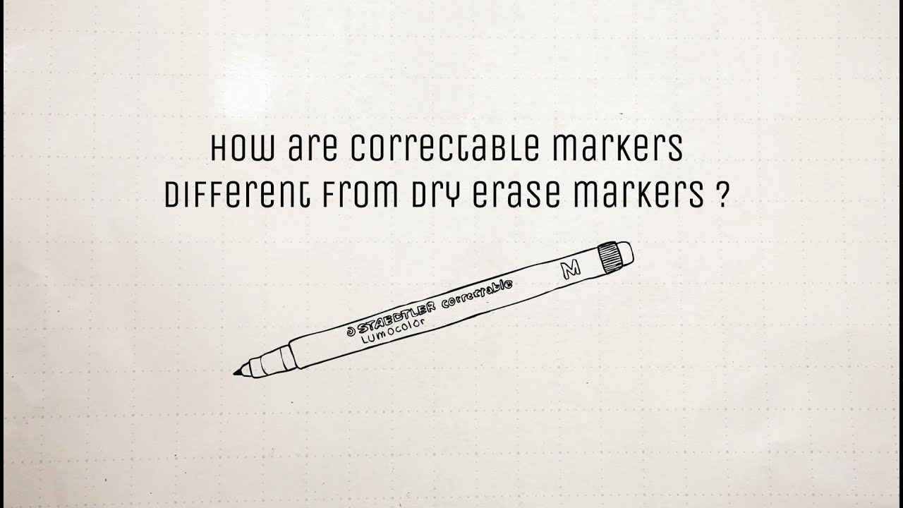 Tips and Tricks for Correctable Markers