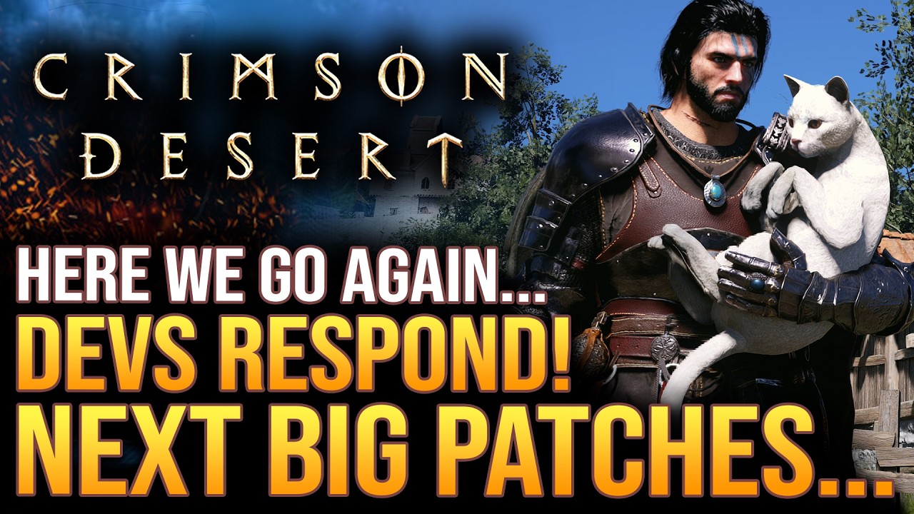 Crimson Desert - Devs Respond! Next Big Updates, Patches and Secret Gameplay Mechanics...
