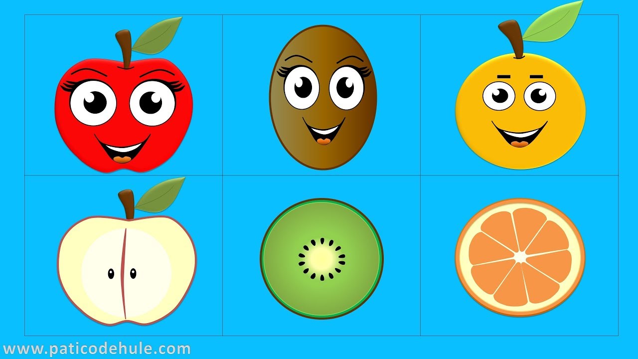 Estrategia de Aprendizaje para niños de preescolar: Relaciones con frutas - Asociaciones con Frutas