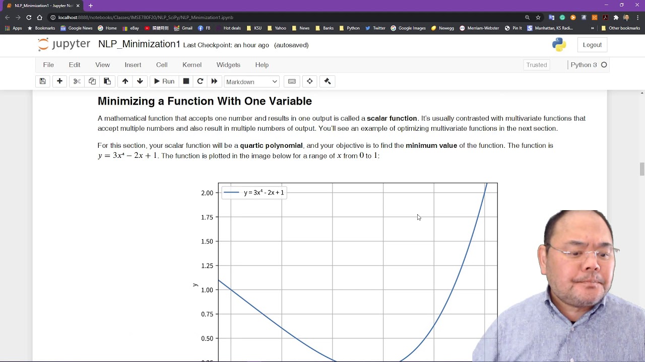 IMSE780 Solving Nonlionear Optimization problem with Scipy Part 1/4
