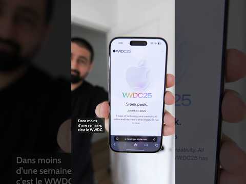 Je croise les doigts pour un nouveau chapitre d'Apple 🤞@apple #apple #wwdc #iphone #ipad #mac #ios