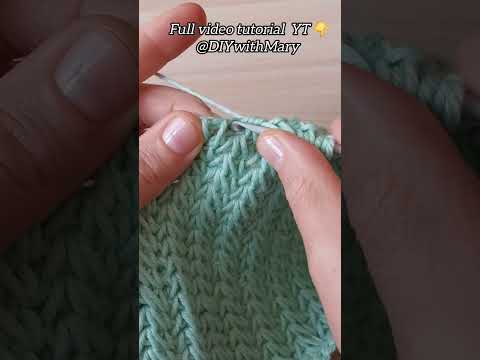 Learn How To Crochet/Tunisian Crochet Stitch!