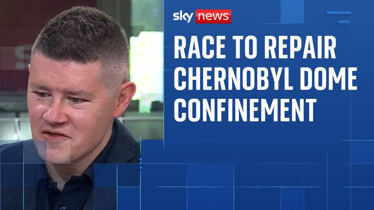 The race to repair Chernobyl's steel confinement dome