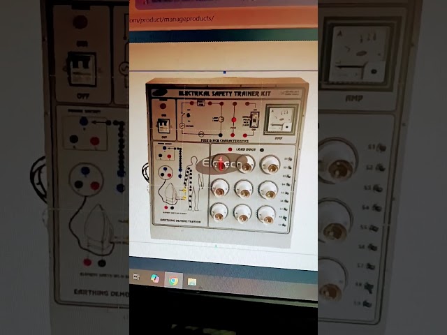 ELECTRICAL LAB CONTROL PANELS - ELECTRICAL SAFETY TRAINER KIT ...
