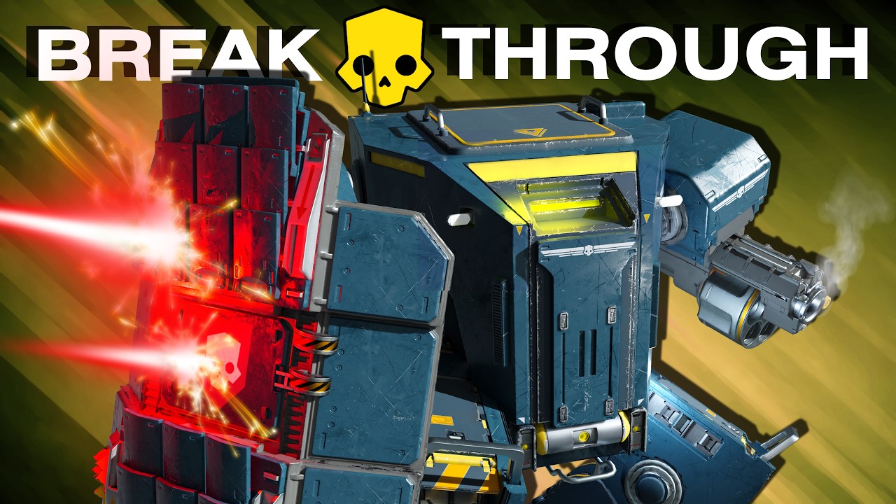 You ARE The Wall in Helldivers Best Mech | HD2 Breakthrough Guide