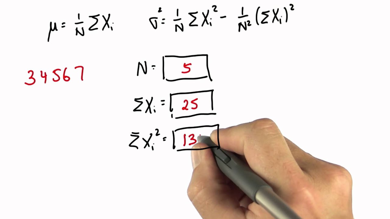 Calculating 1 Solution - Intro to Statistics