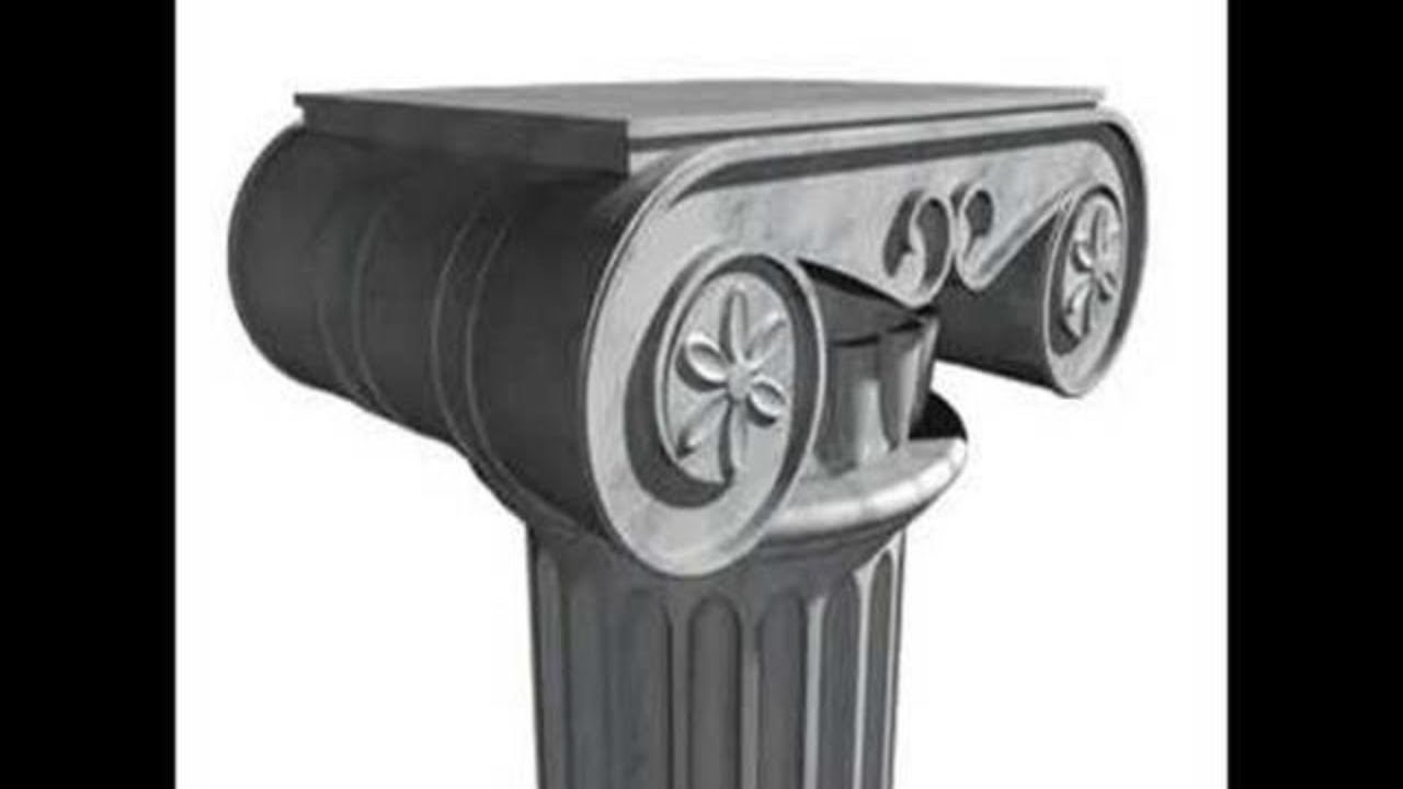 3D Model Ionic Style Column Review