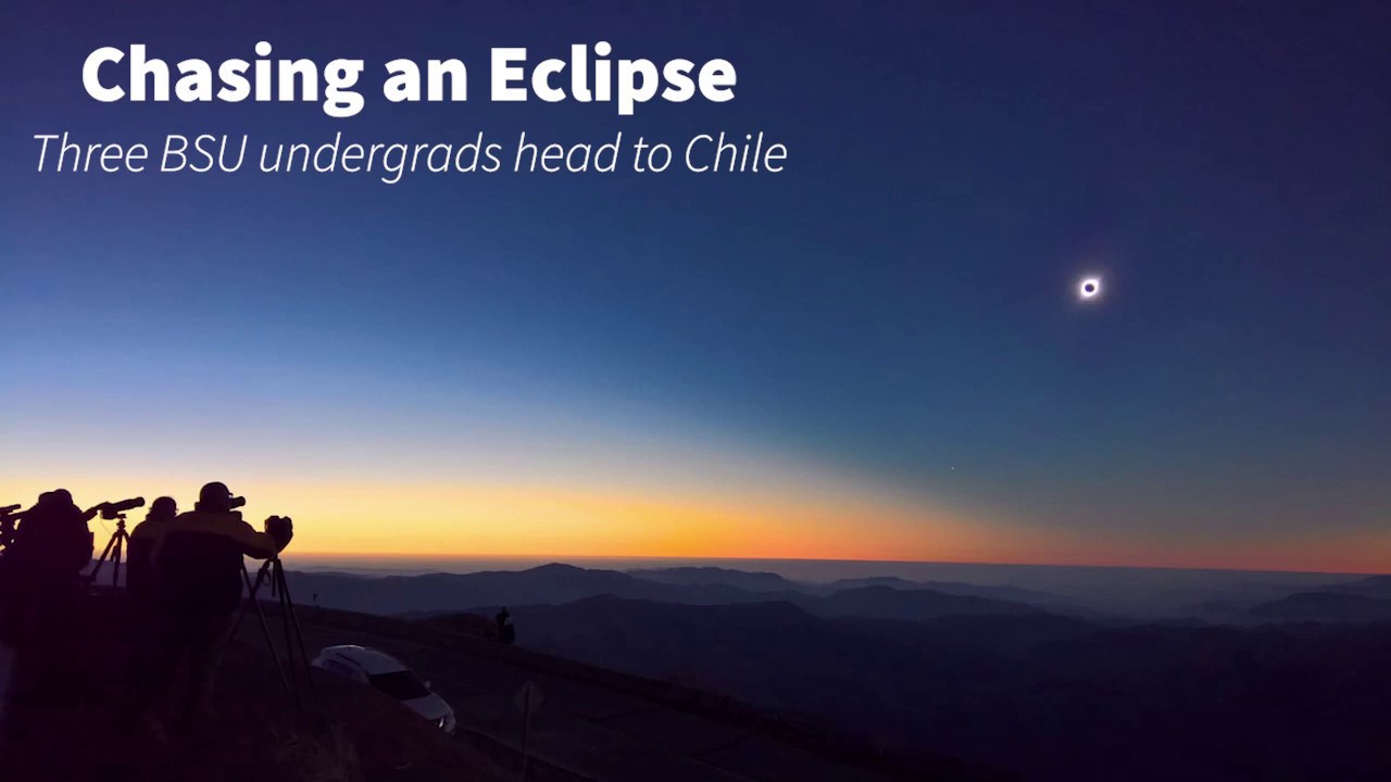 Chasing a total solar eclipse | Bridgewater State University