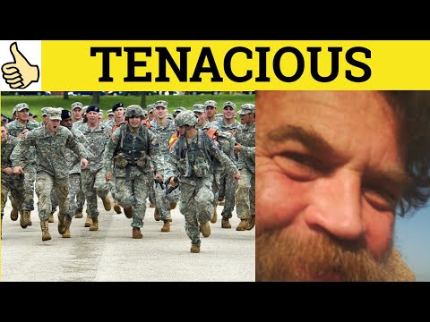 Tenacious Tenacity Tenaciously - Tenacious Meaning - Tenacity Examples - Tenaciously Defined