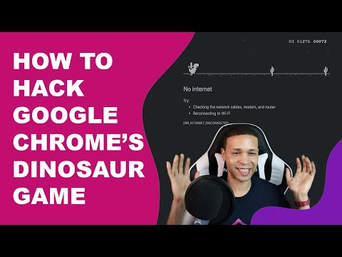 How to Play (and Hack) Google Chrome's Dinosaur Game