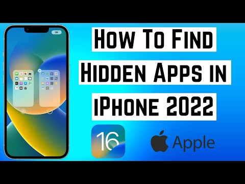 How To Find Hidden Apps on iPhone & iPad (iOS 15/16)