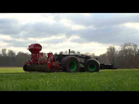 AgBot 2.055W4 features new implement: Güttler GreenMaster 300