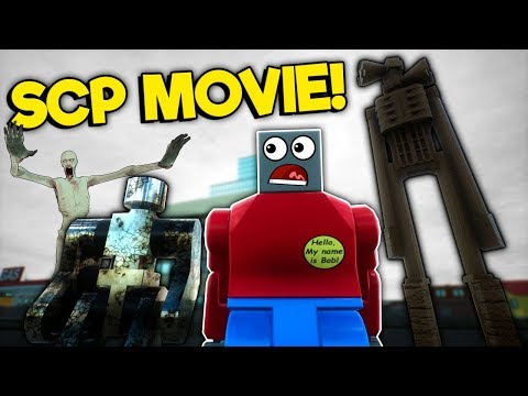 SCP & Siren Head Haunt Lego City Movie! - Brick Rigs Gameplay Roleplay