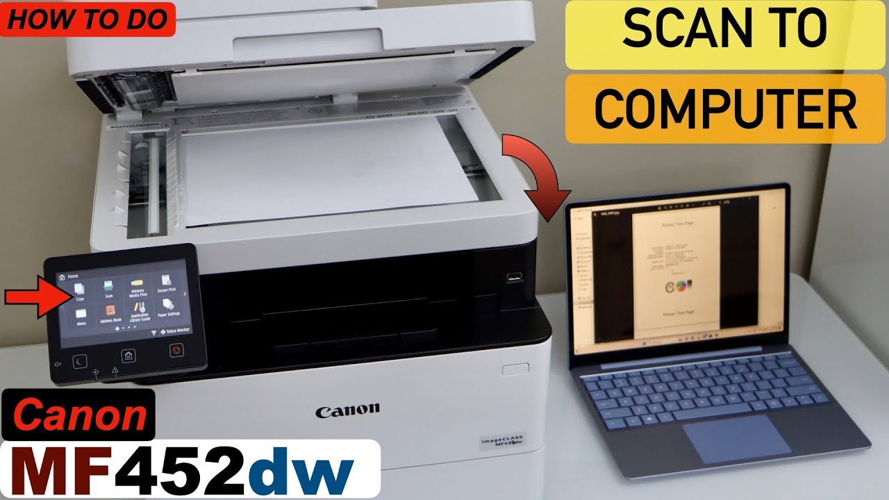 Canon Imageclass MF452dw Scan To Computer