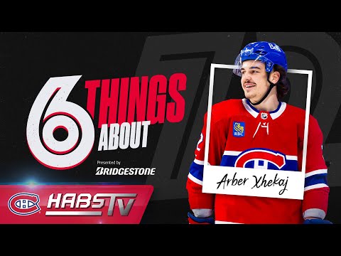 Get to know Arber Xhekaj | 6 things about…