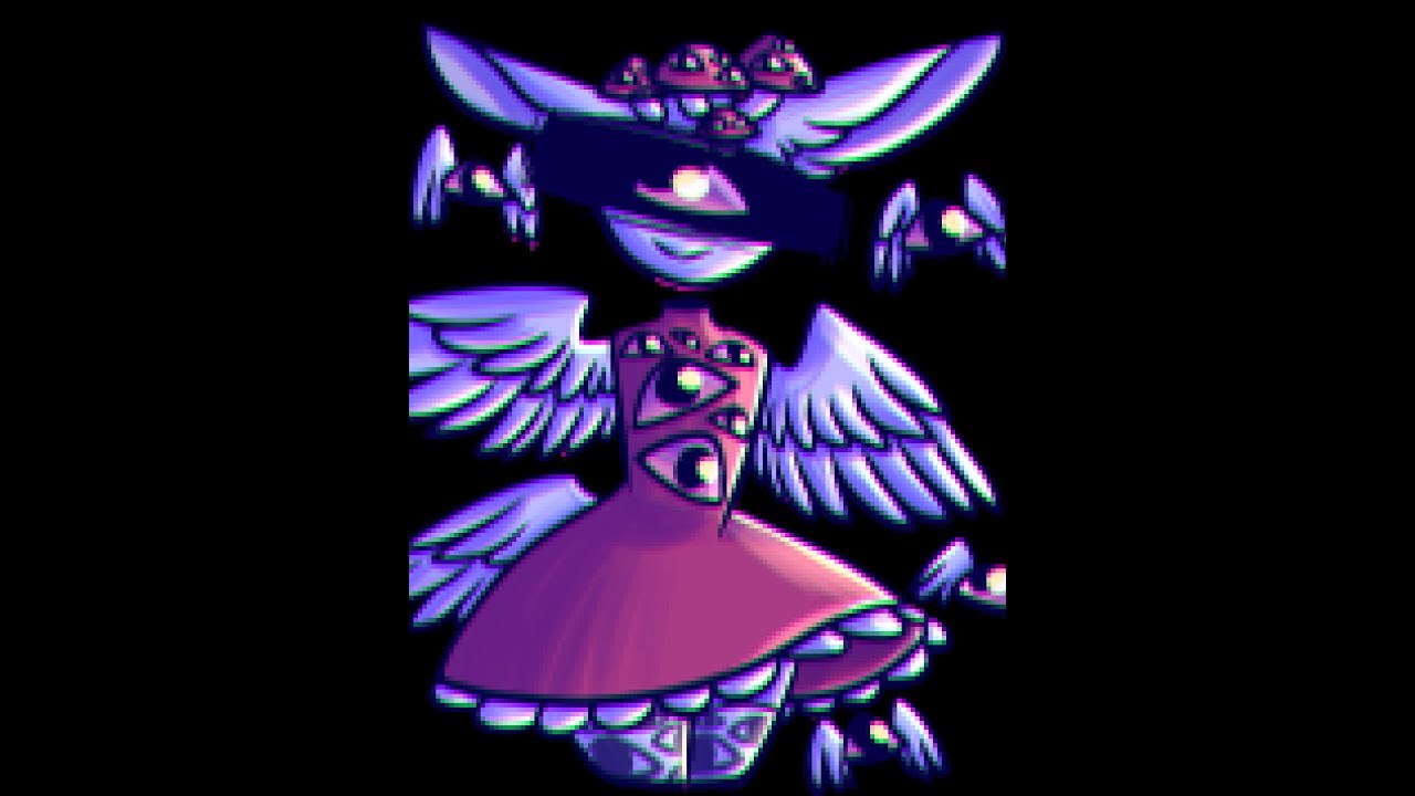 Iris | oc speedpaint | weirdcore