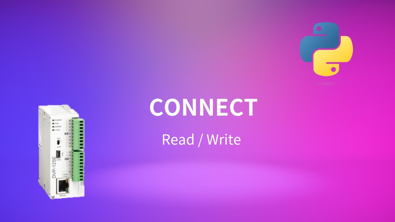 Python connect Delta SE-PLC