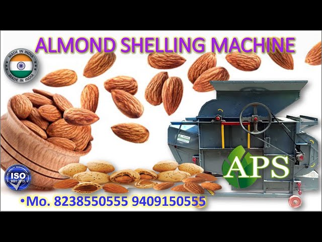 ALMOND MACHINERY - Almond Shelling Cracking Machine 100KG/H ...