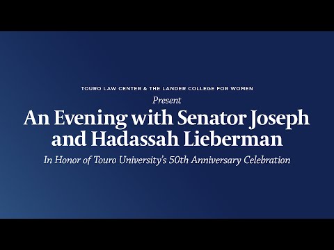 An Evening with Senator Joseph and Hadassah Lieberman