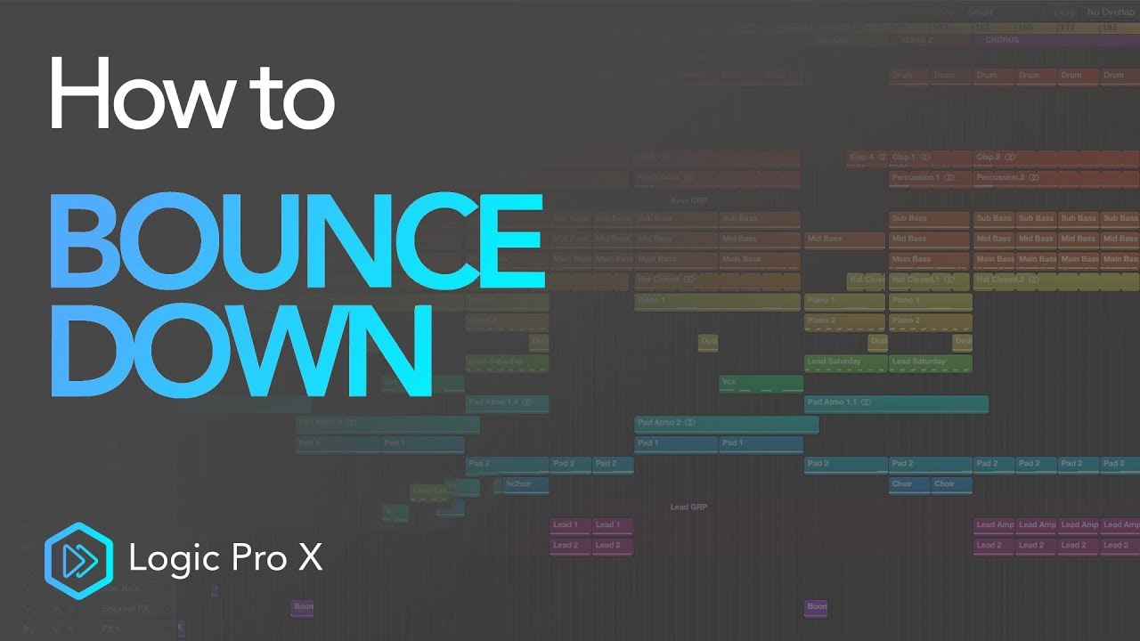 Exporting Audio & Bouncing Down | Logic Pro X