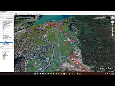 how to create and animate track, route in Google Earth
