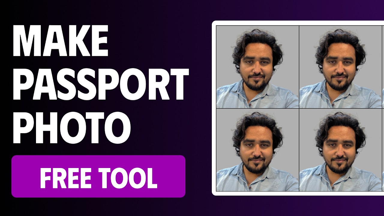Free Passport Photo Maker & Editor Online | PassportPhotoHub