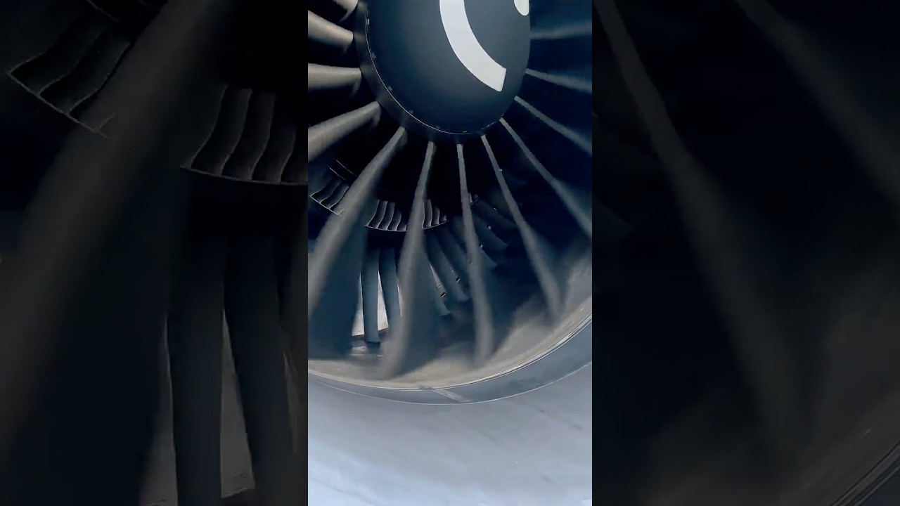 B787 GEnx engine dry run sound #boeing #genx #b787 #aircraftmaintenance