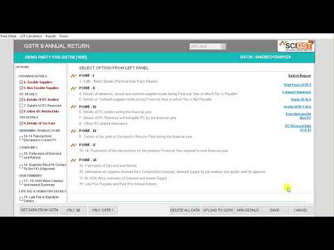 GST Software for billing, return filing and accounting
