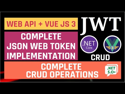 Learn Complete CRUD using ASP NET Core Web API Including JWT Auth and Vue JS 3 || CRUD - Mind Luster