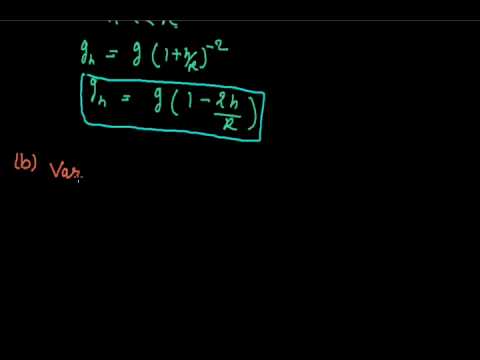 Variation of g with Depth and Height, Gravitation (Physics) Video ...