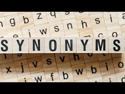 Synonyms from A | Synonyms start from letter a |synonyms series 1 |synonyms in english |