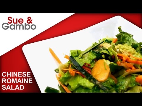 Asian / Chinese Romaine Lettuce Salad
