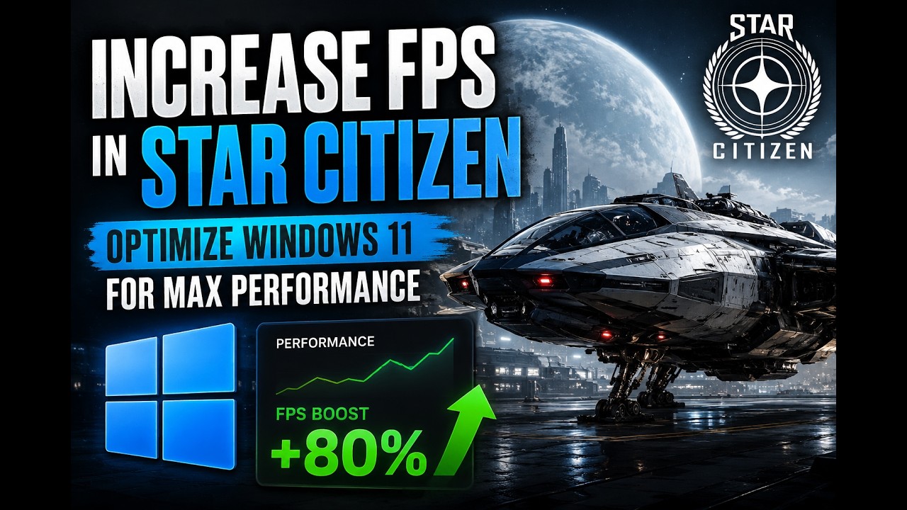 Star Citizen Windows 11 Optimization | More FPS & Less Stutter (2026)