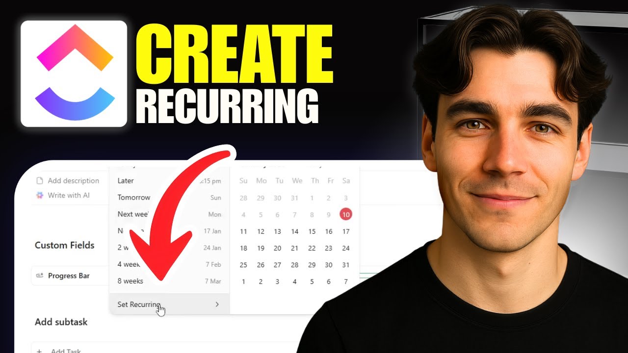 How to Create Recurring Tasks in ClickUp (Tutorial 2026)