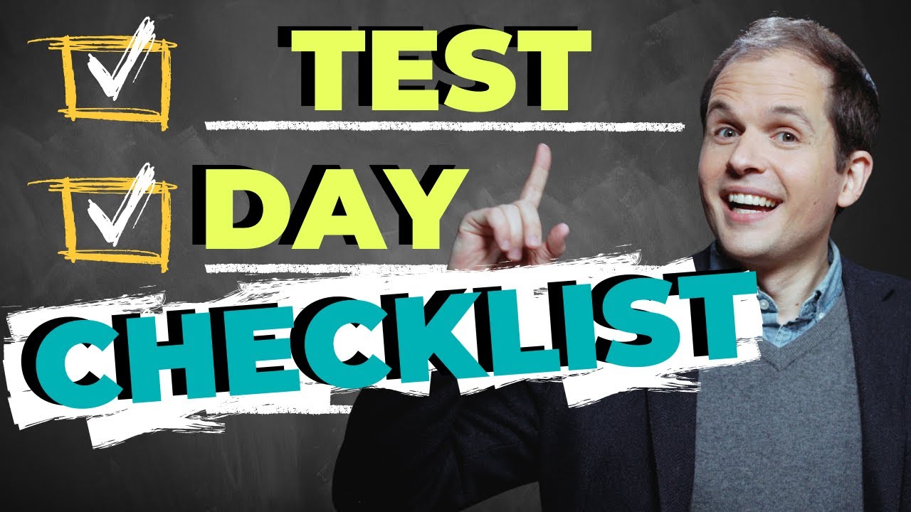 AP Exam Test Day Checklist (Paper-and-pencil)
