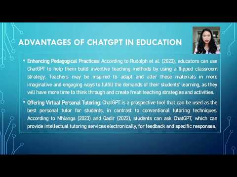 CHATGPT IN THE FIELD OF EDUCATION: A review of advantages, disadvantages and opportunities