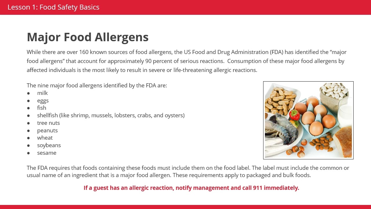 Responsible Training Food Handler Program