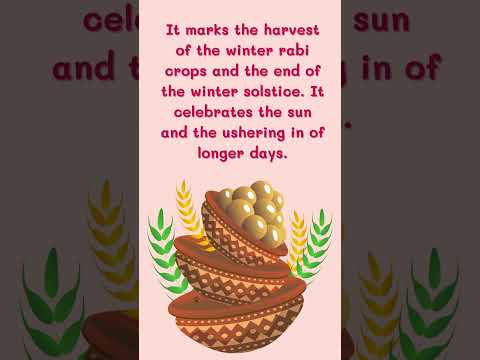 Lohri Festival - Why We Celebrate Lohri & How is Lohri Celebrated ?? | Kids | #lohri #shorts