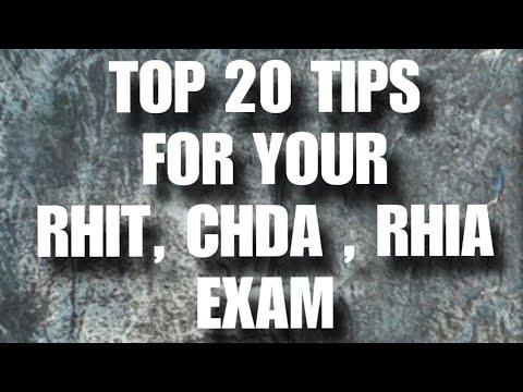 WHAT YOU NEED TO KNOW | PASS YOUR AHIMA EXAM | TIPS | Watch This Video + MORE