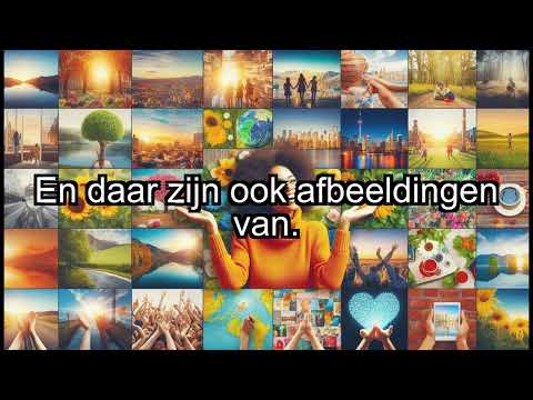 Say "And there are also pictures of [something]" in Dutch!